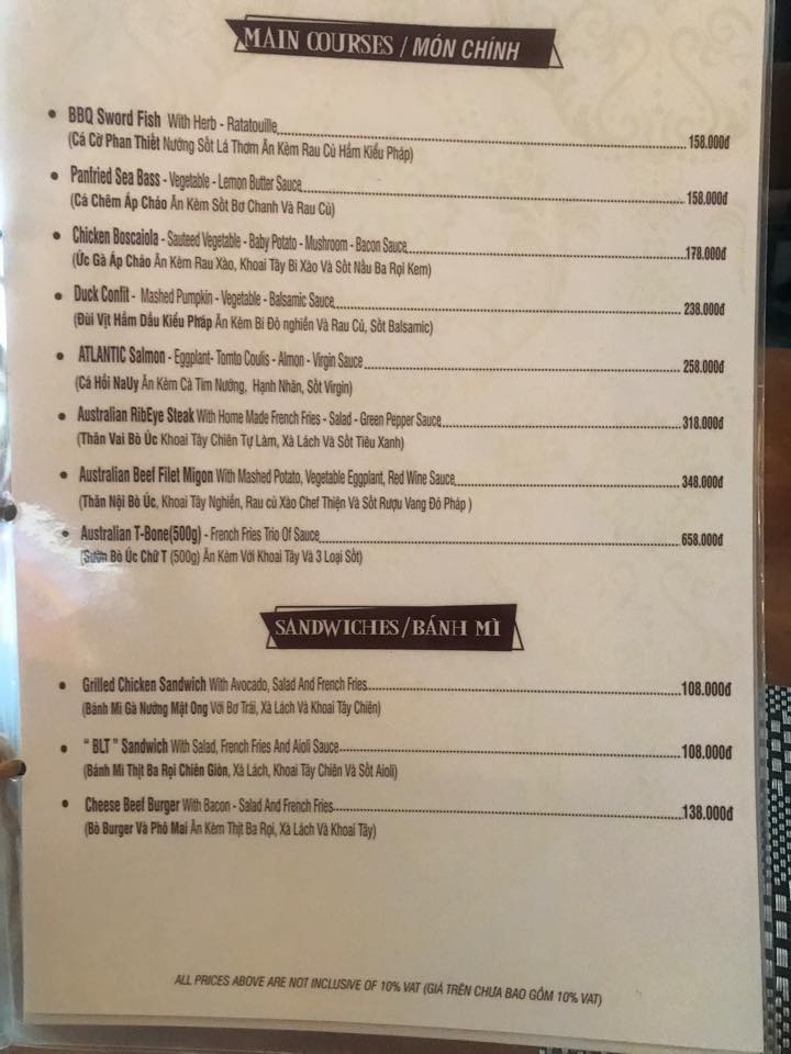 ホーチミンのホッコリ日常フレンチ ~ Chef Thien | フードアナリストちぇりのホーチミンの美味いもん