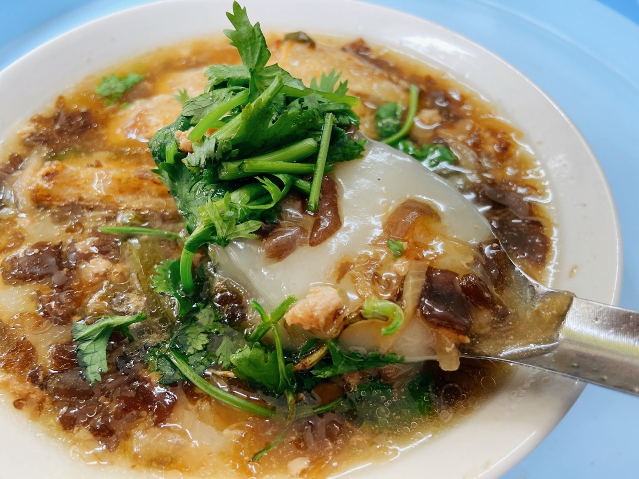 【Ha Noi】大好きな雑煮のお店でちょっと違う食べ方を！ローカルの冷たい麺料理？も見つけた！ ~ Banh Duc Nom | フード ...