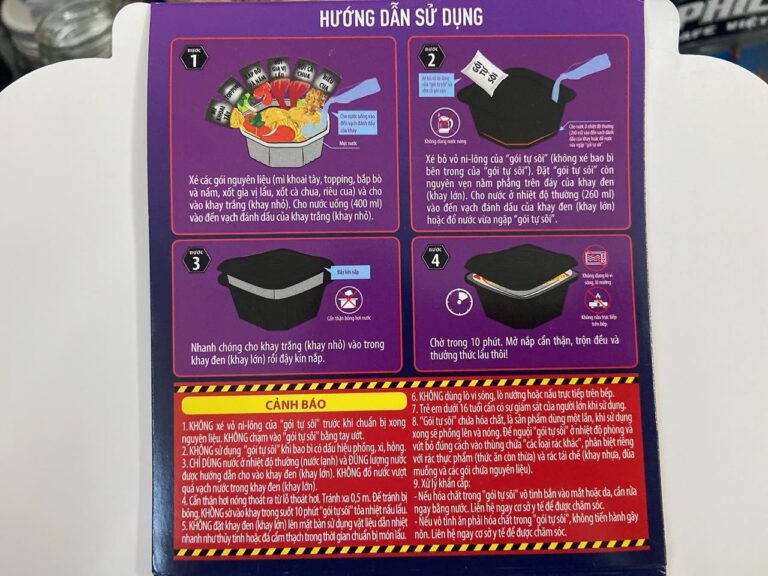 【Ho Chi Minh・蒸気加熱食品】巨大即席麺？価格も高いがこれ美味しかったわよ！ ~ Omachi Lau Tu Soi Bab Bo ...