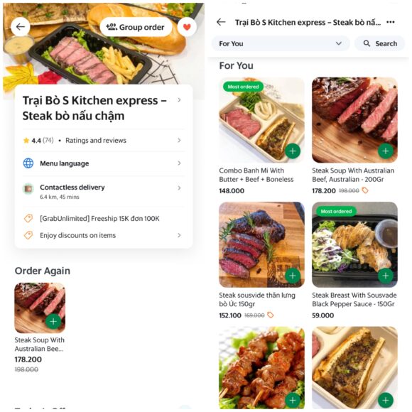 【Ho Chi Minh・Grab】ローカルの肉屋さんがやってるらしいデリバリーステーキにがまさかの仕様？！ ~ Trai Bo’s kitchen Express | フードアナリストちぇ ...