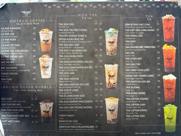 【Phu Quoc 西側】カフェで食べても美味しい Bun Ken、ここは1杯をシェアしやすくていいかも？ ~ Cao Coffee and ...