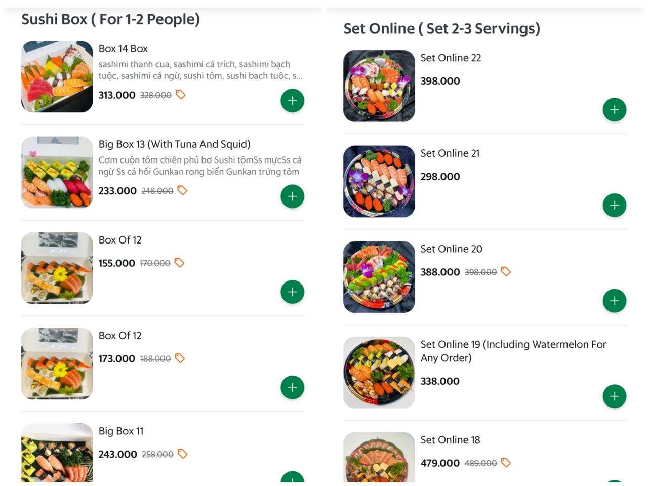 【Da Nang・Grab Food】休店？復活？驚愕コスパの握り寿司！安いだけじゃなくてちゃんと美味しい！これは羨ましい！ ~ Big Sushi | フードアナリストちぇりのホーチミンの美味いもん